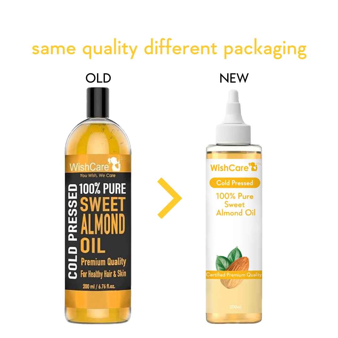 Cold Pressed Sweet Almond Oil - 200ml – Ishqara